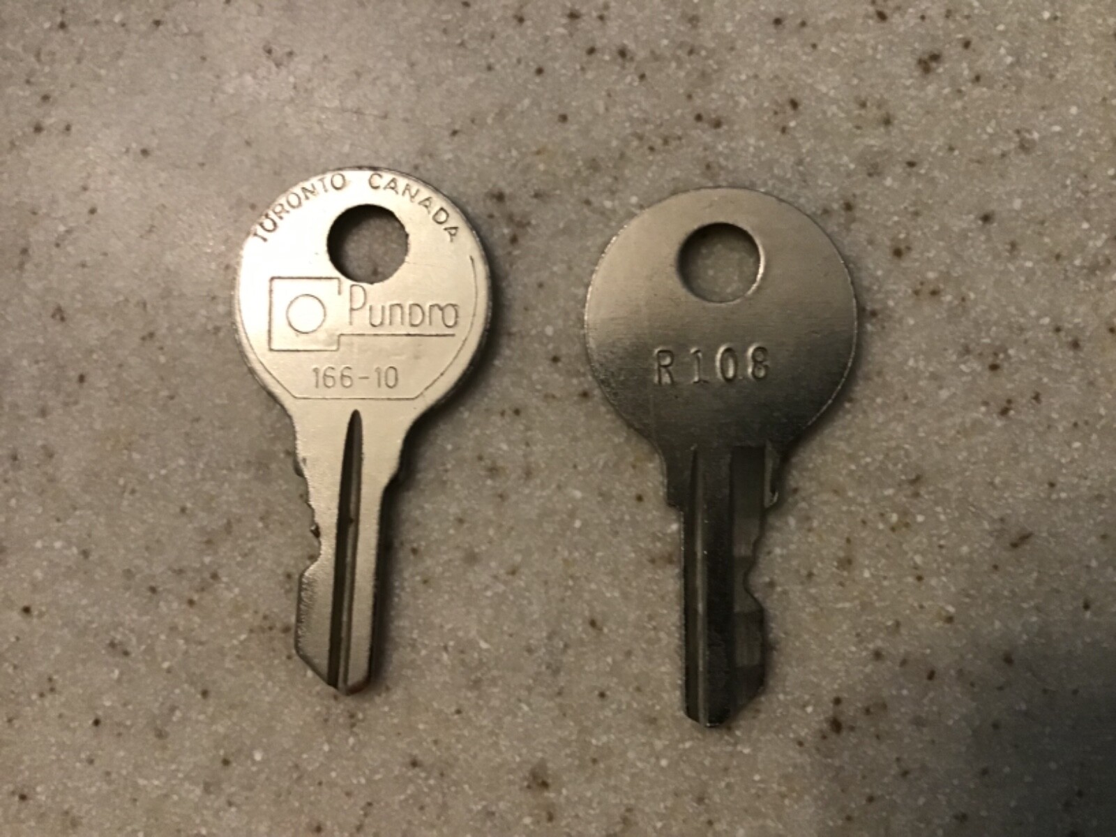 Pundra Lock Keys - Set of 2 | eBay