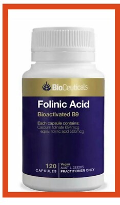 Bioceuticals Folinic Acid 120 Caps ( FAST POST ) QUICK SALE EXP 5/25 | eBay