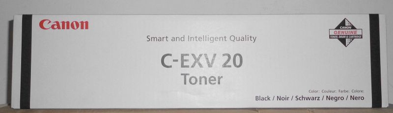 Canon C-EXV 20 toner black imagepress C6000VP C6010 C7000 C7010VP ...