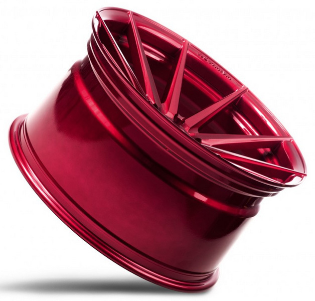 20” ROHANA RF1 GLOSS RED CONCAVE WHEELS FOR GTR 20x10 20x12 2007 ...
