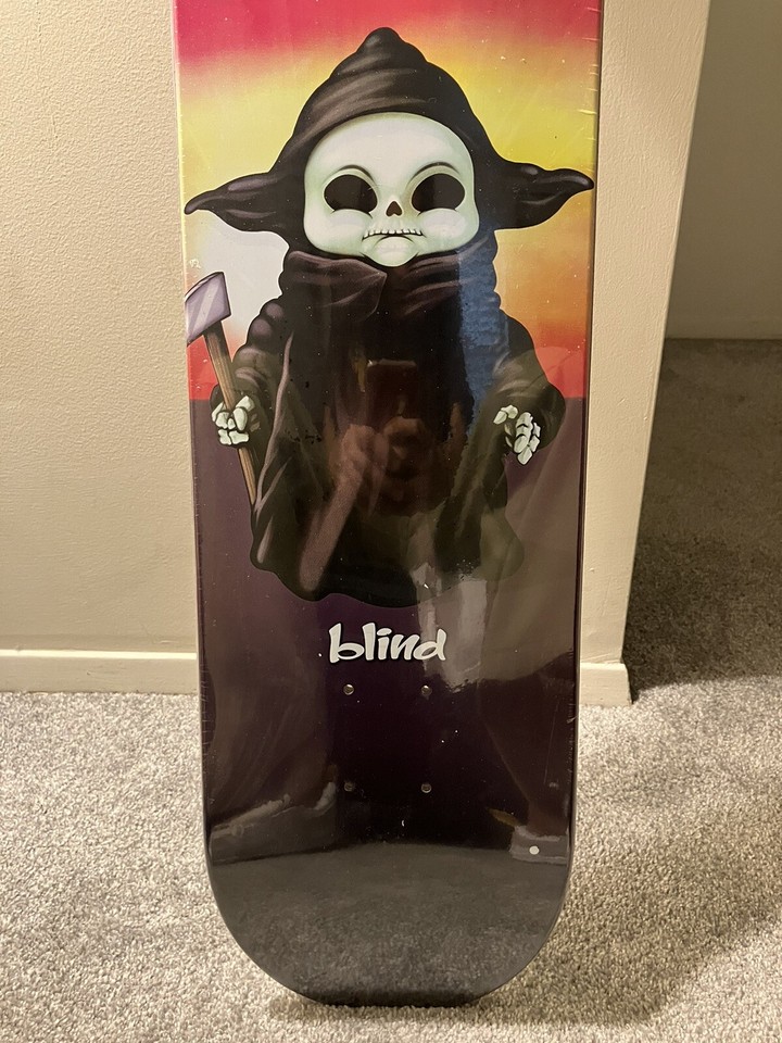 Blind Grogu Baby Reaper Yoda Skateboard Deck Star Wars The Mandalorian ...