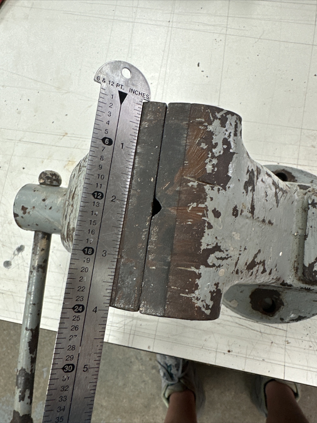 COLUMBIAN 504 M2 MACHINIST BENCH VISE old antique In Good Shape | eBay