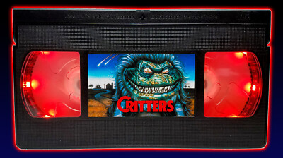 Critters (1987) - Retro VHS Lamp +Remote Control - 80s Horror Movie | eBay