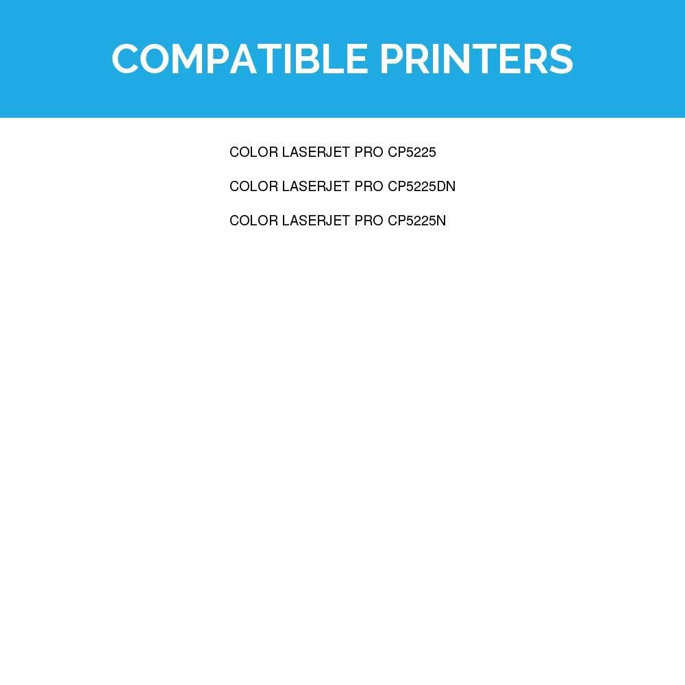 CE741A for HP 307A CYAN Laser Toner Cartridge Color LaserJet Pro CP5225 ...