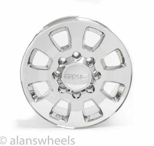 4 NEW GMC Sierra HD 2500 3500 8 Lug 18” Chrome 8x6.5" Wheels Rims Yukon ...