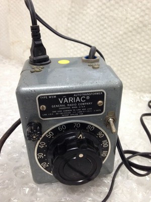 Variacs - Autotransformer General Radio