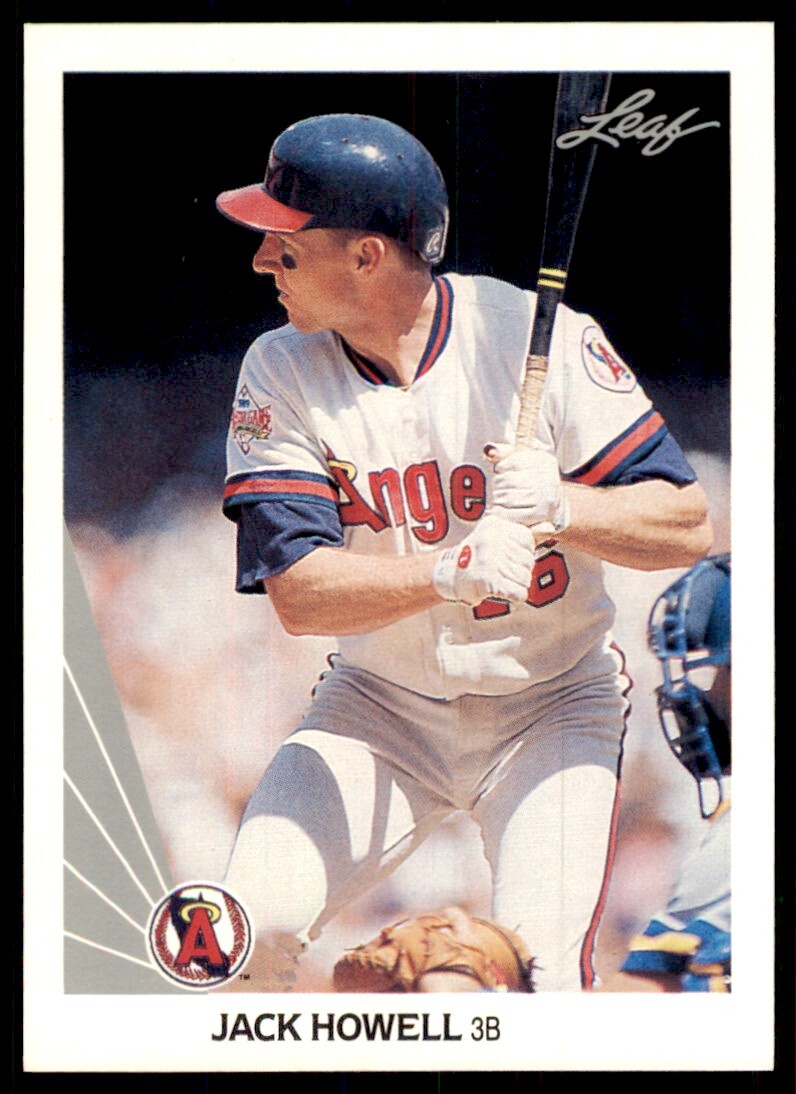 1990 Leaf Jack Howell California Angels #327 | eBay