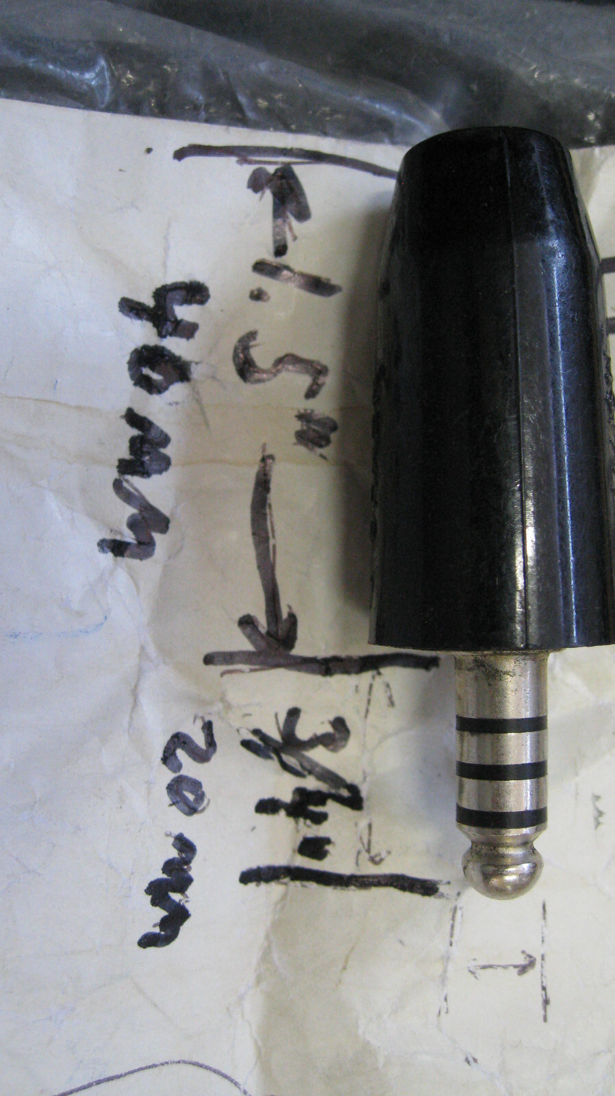 Nexus U-93A/U Military Connector M9177/1-1, David Clark pn 09227P-11 ...