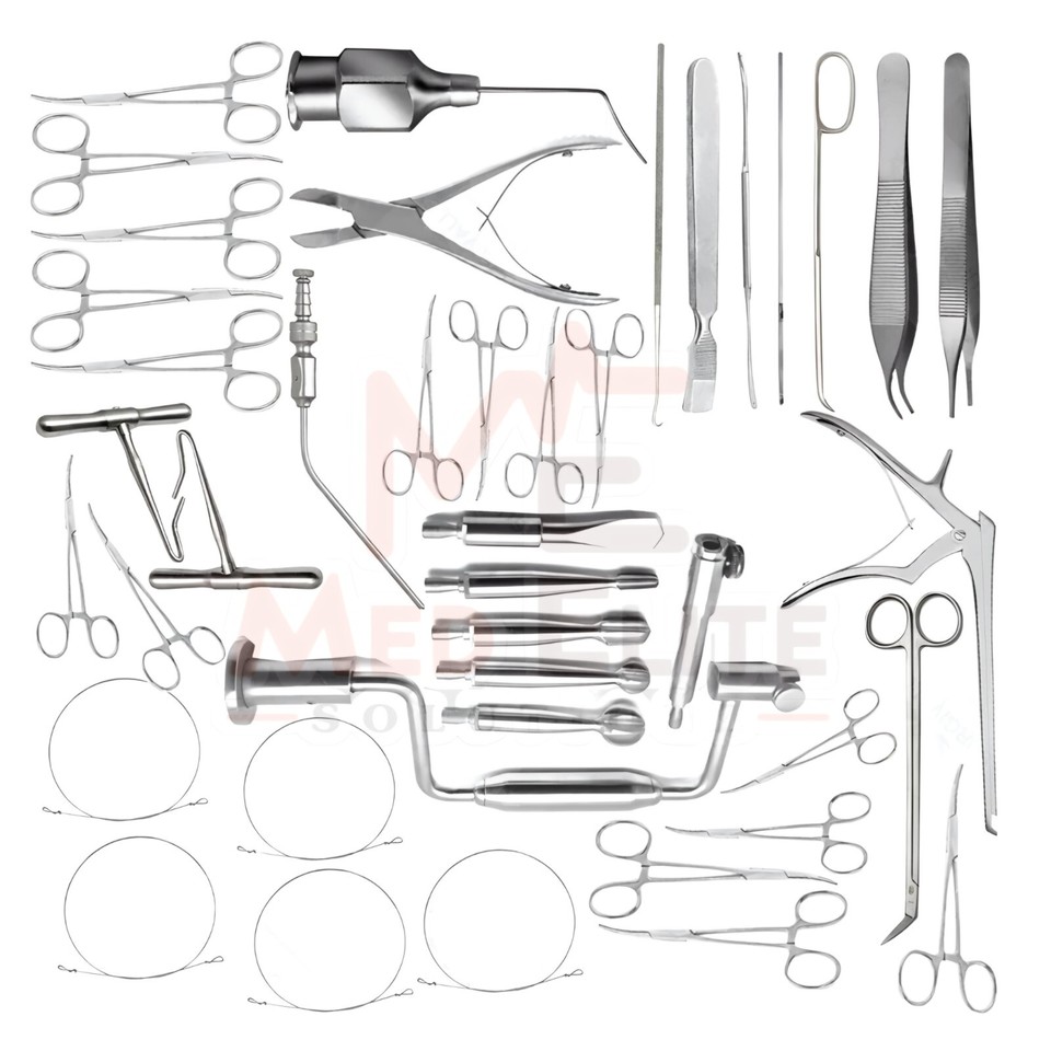 Craniotomy Spine Surgical Instruments 42 PCS Kit Orthopedic Surgical ...