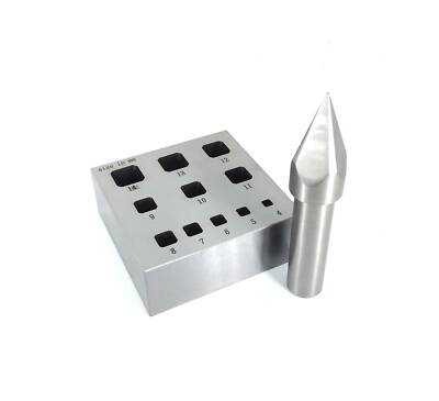 Square Bezel Block Cut Corner 4mm to 14mm 11 Holes 17degree Jewelry ...
