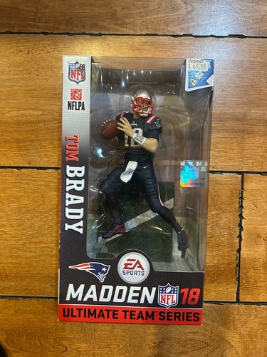 TOM BRADY PATRIOTS MADDEN 18 ULTIMATE TEAM MCFARLANE FOOTBALL NEW FIGURE VARIANT | eBay