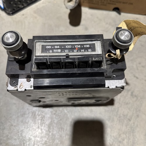 78-82 CORVETTE C3 AM/FM 8 TRACK STEREO RADIO ASSY OEM 16009451 | eBay