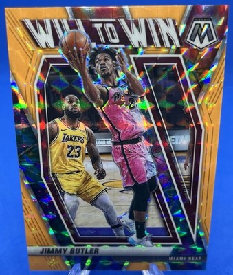 2021 Mosaic Jimmy Butler Orange Fluorescent /25 LeBron James Heat | eBay