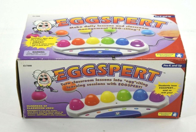 Educational Insights Eggspert Game Show Practice Quiz Review Classroom ...