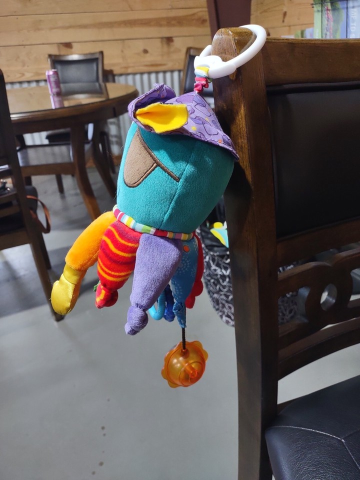 Tomy Captain Calamari Lamaze Octopus Pirate Developmental Baby Plush ...