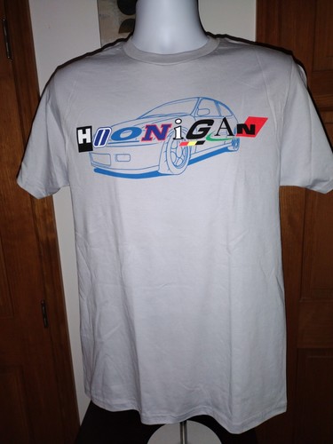 New W Tags Hoonigan Official Merchandise Grey Car T-Shirt Men’s Med RN ...