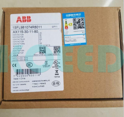 1PCS NEW ABB AX115-30-11-80 AC220V | eBay
