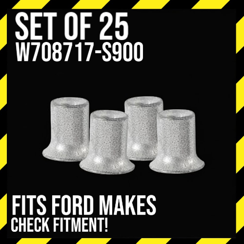 Pack of 25: Self-Piercing Rivets 5.3mm x 8mm W708717-S900 Fits Ford | eBay