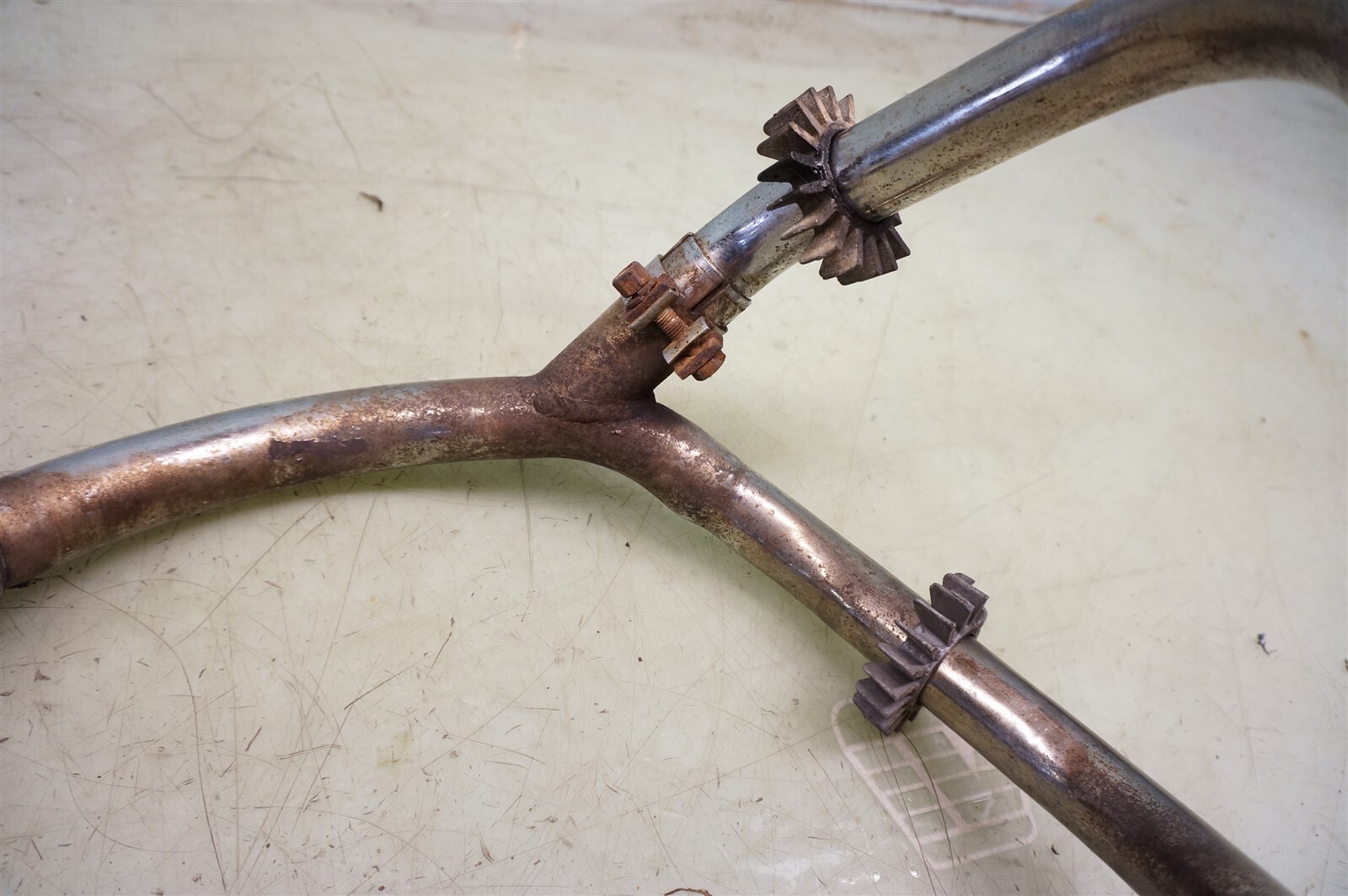 1973 Triumph TR5T TR5 Daytona Trophy Trail 500 T100C *2641 Exhaust Pipe ...