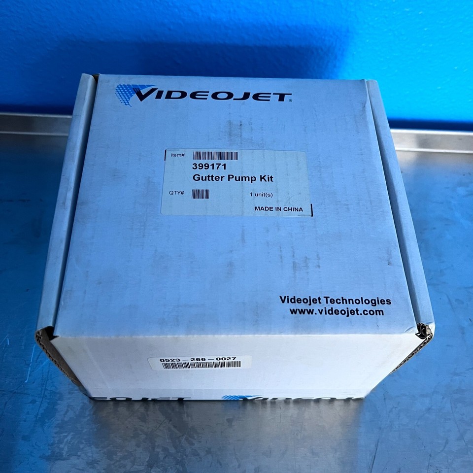 NEW VideoJet 399171 Gutter Pump Kit for Videojet CIJ Printer 1000 Line ...