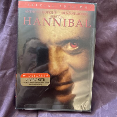 Hannibal (DVD 2001 2-Disc Set Special Edition) Anthony Hopkins RARE ...