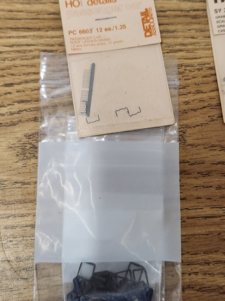 Big Lot Of HO Scale Train Parts Detail Associates Details West & More ...