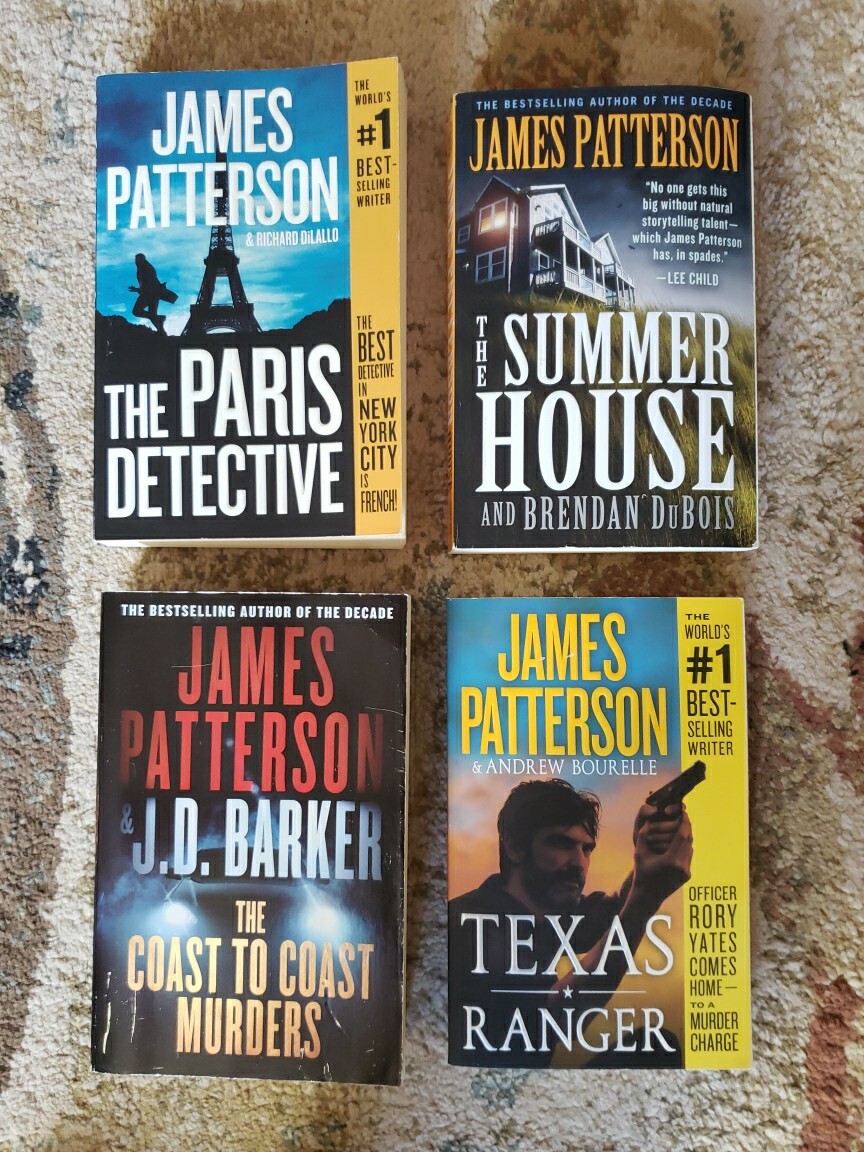 Lot of 4 James Patterson Paperbacks | eBay