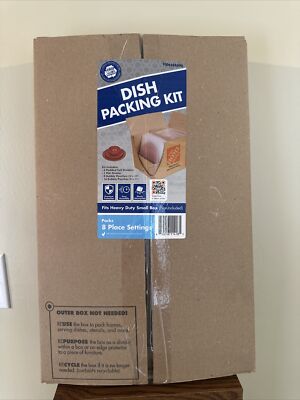 8 Place Settings Dish Packing Kit 1006188690 | eBay
