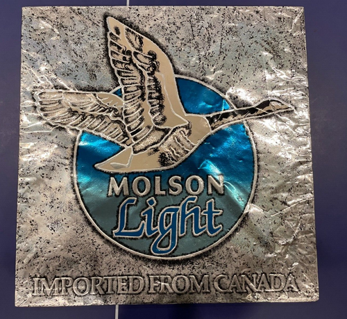 VINTAGE MOLSON Light Wall Sign | eBay