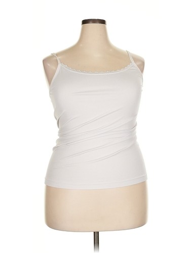 Assorted Brands Women Ivory Tank Top 2X Plus | eBay