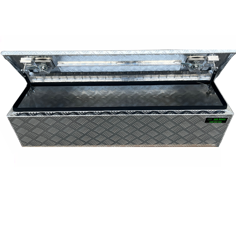 AAA BOXES Quality 1200mm Black Checker plate caravan trailer ALUMINIUM ...