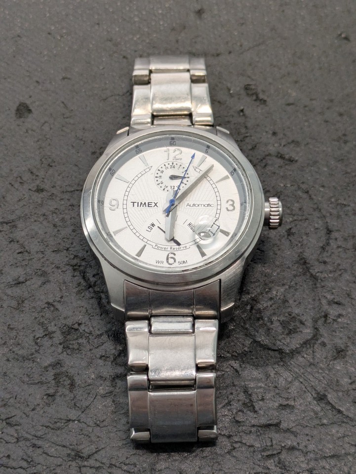Timex Power Reserve Automatic Sports Watch (Reference T2C261) | eBay