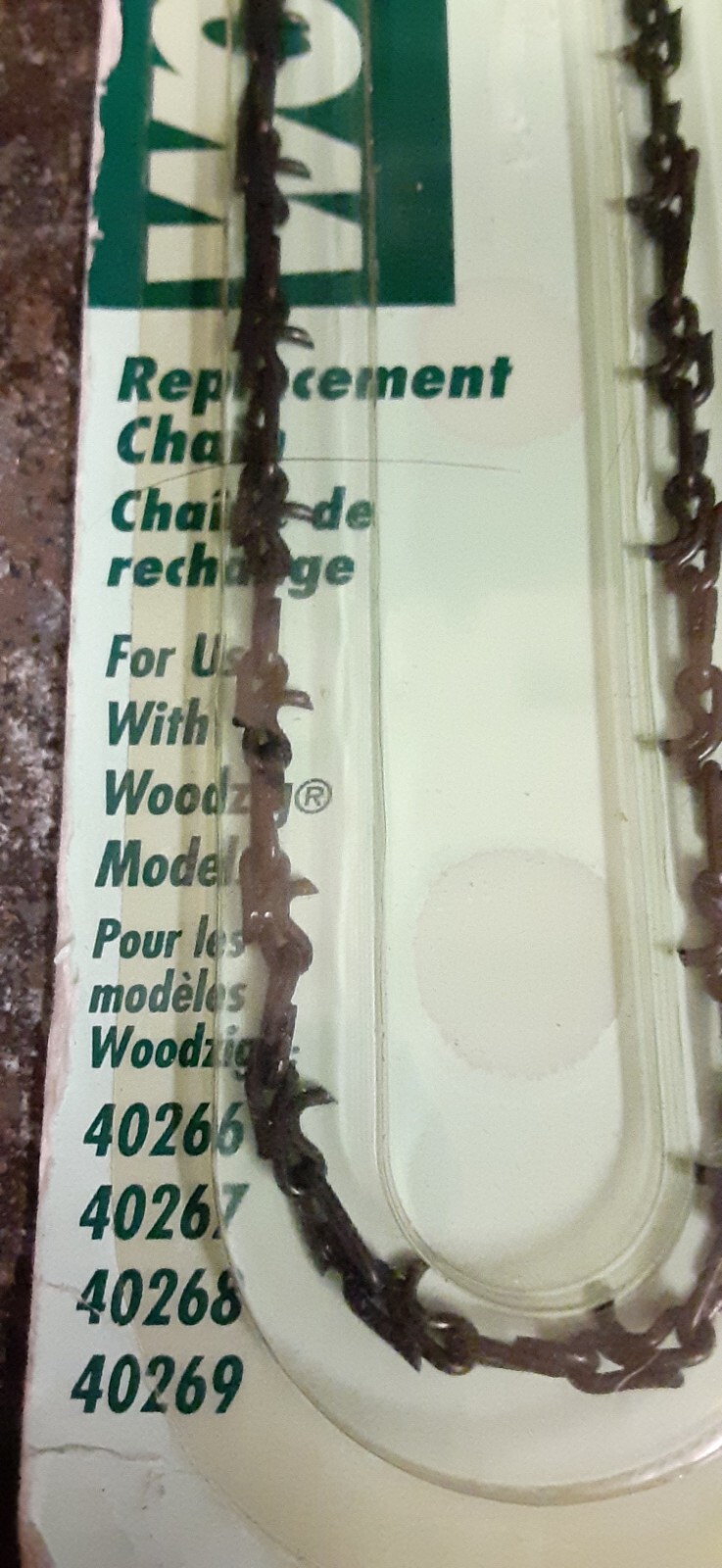 Woodzig Replacement Chains for Models 40266 40267 40268 40269 for sale ...