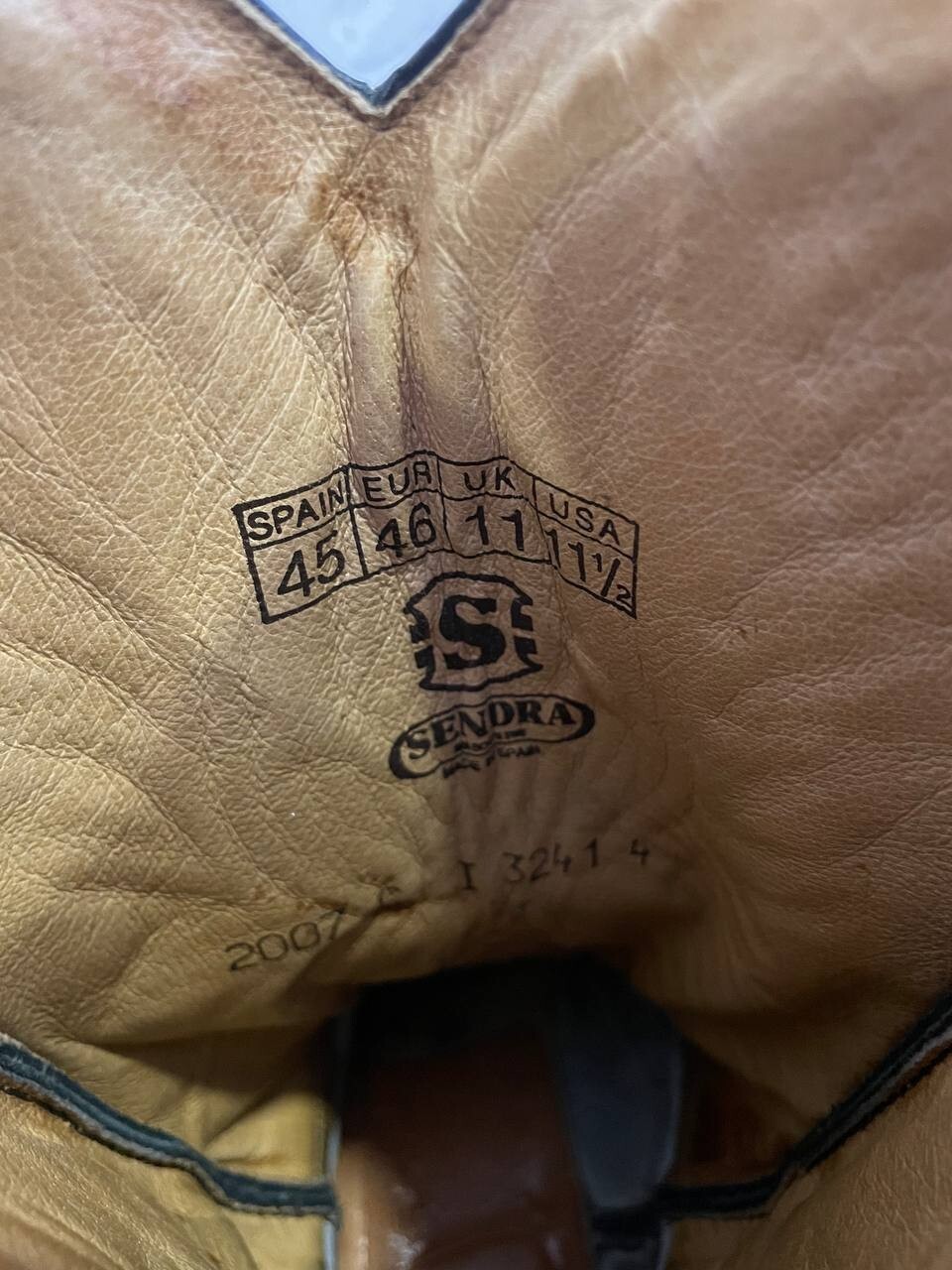 Sendra boots 3241 florentic sprinter cowboy boots bla… - Gem