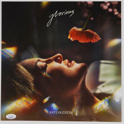 Kate Hudson Signed Autograph Lithograph Album JSA Record Vinyl Glorious ...