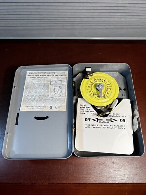 Intermatic The Little Gray Box WH40 Electric Water Heater Timer 10000 ...