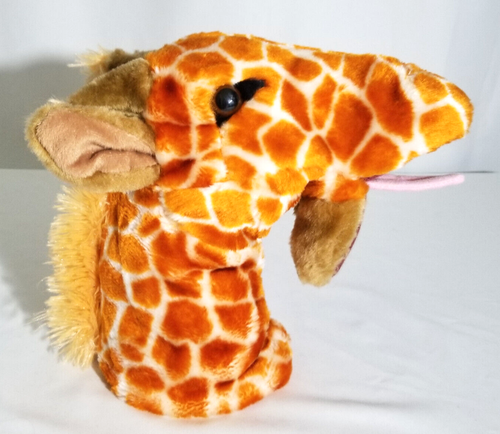 Giraffe Animal Planet Hand Puppets 10" 2006 Discovery Comm. Inc ...