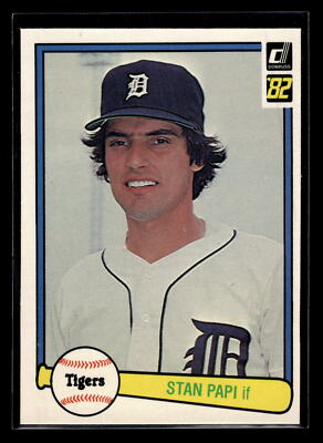 1982 Donruss Baseball #333 Stan Papi "Set Break" Mint Detroit Tigers | eBay
