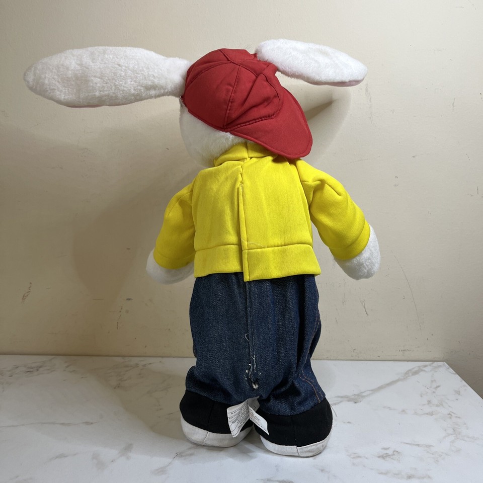 Vintage Easter Beat Box Animated Bunny Dancing Hip Hop Plush Singing No ...