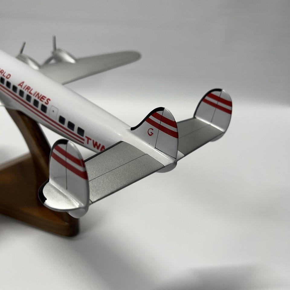 Lockheed L-1049 TWA Super Constellation Airplane 1952 HIGH DETAIL Desk ...
