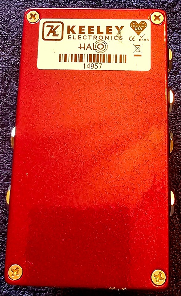 Keeley Halo Andy Timmons Dual Echo Delay Pedal Red New , Open Box! | eBay