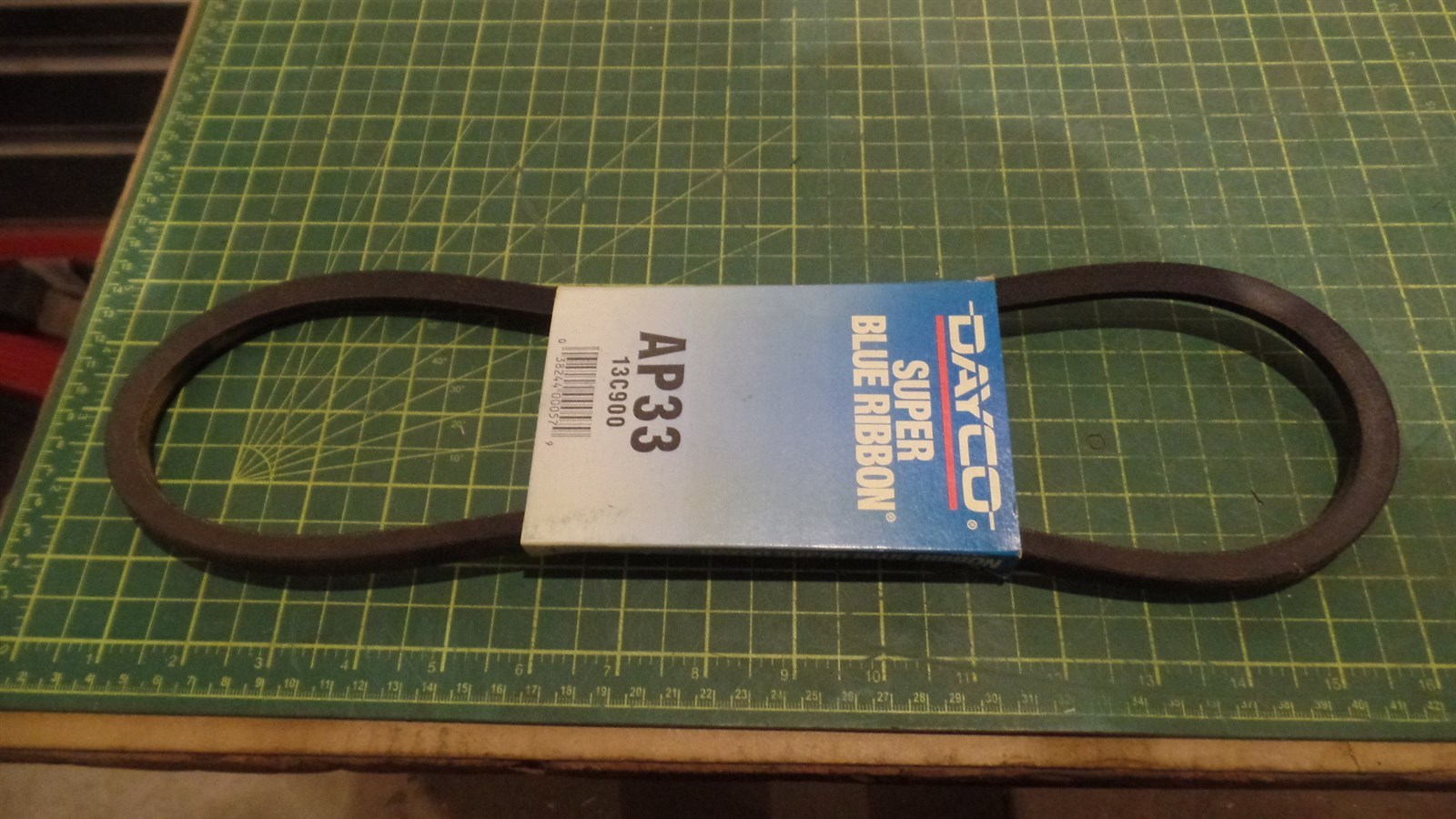 GENUINE DAYCO PARTS AP33 ACCESSORY BELT ASSEMBLY, AP-33, 13C900, NIP, N ...