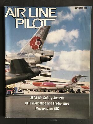 AIR LINE PILOT MAGAZINE-SEPTEMBER 1999-ALPA AIR SAFETY AWARDS ...