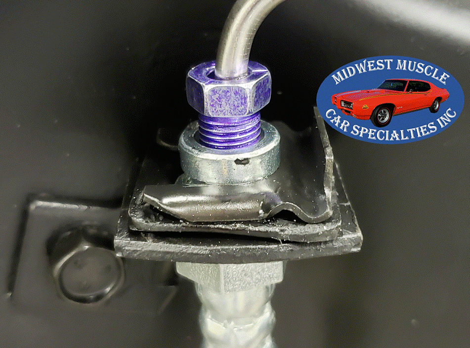 55-90 GM NOSR Disc Drum Brakes Rubber Brake Line Flex Hose Retaining ...