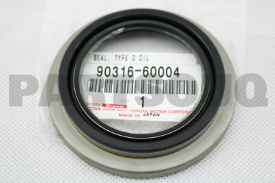 9031660004 Genuine Toyota SEAL, OIL (FOR STEERING KNUCKLE), RH/LH 90316 ...