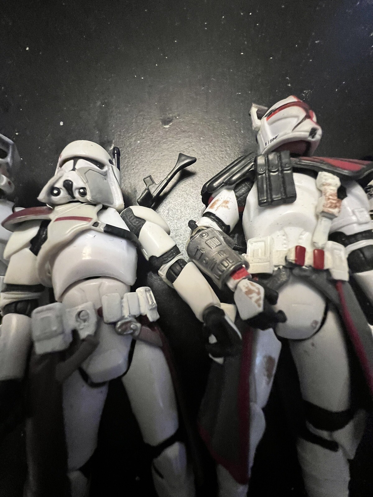 Starwars clone wars commander Wolf - Wolf pack- and loose various clone ...