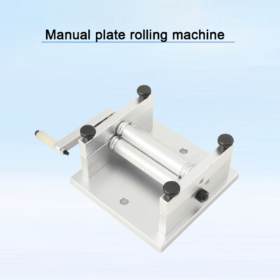 Mini Bending Manual Plate Rolling Machine Soft Metal Sheet Soft Metal ...