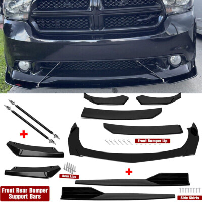 For Dodge Durango Front Rear Bumper Lip Spoiler Splitter Body Kit Side ...