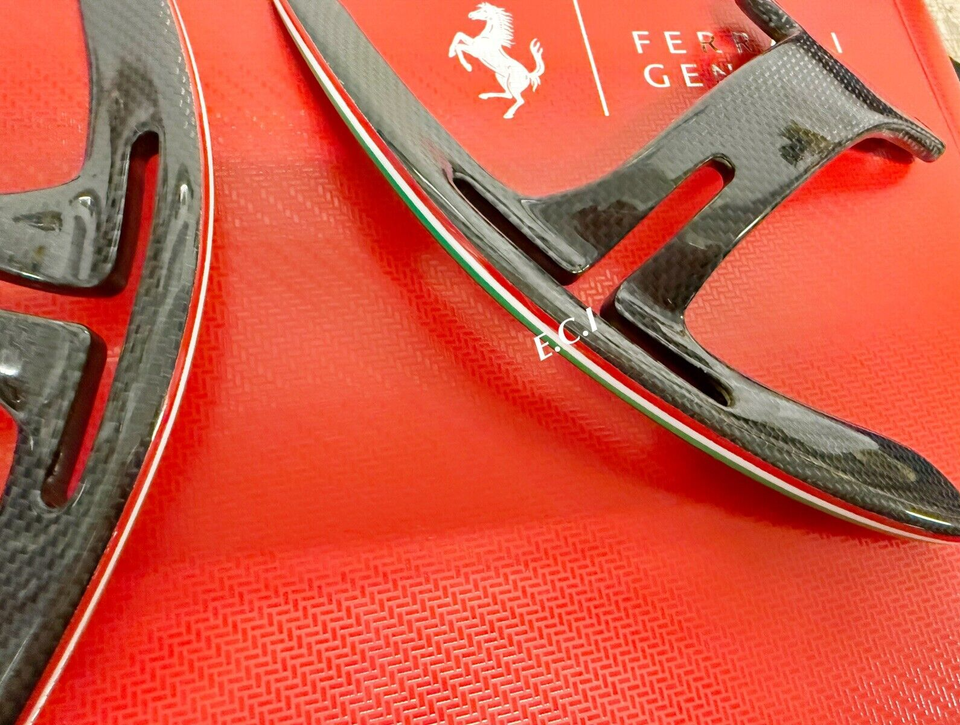 OEM Ferrari 458 Italia Spider F12 FF Carbon Fiber F1 Longer Paddle ...