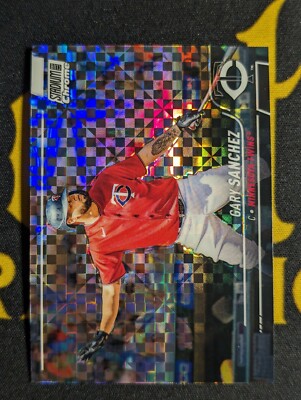 Gary Sanchez X-Fractor Refractor 2022 Topps Stadium Club CHROME Card ...